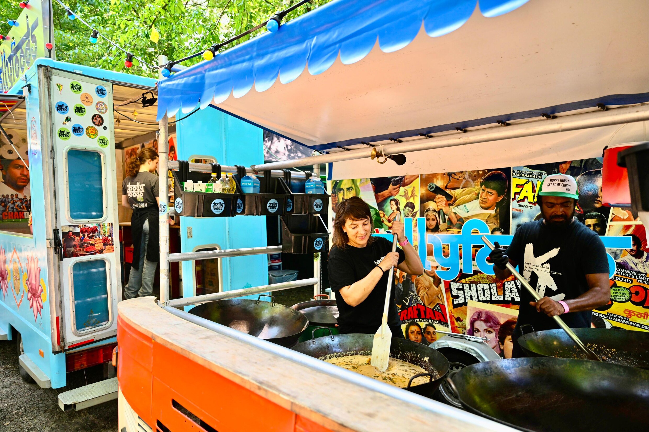 Ook in de foodtruck van Geertje Rutgers wordt het dit weekend ...