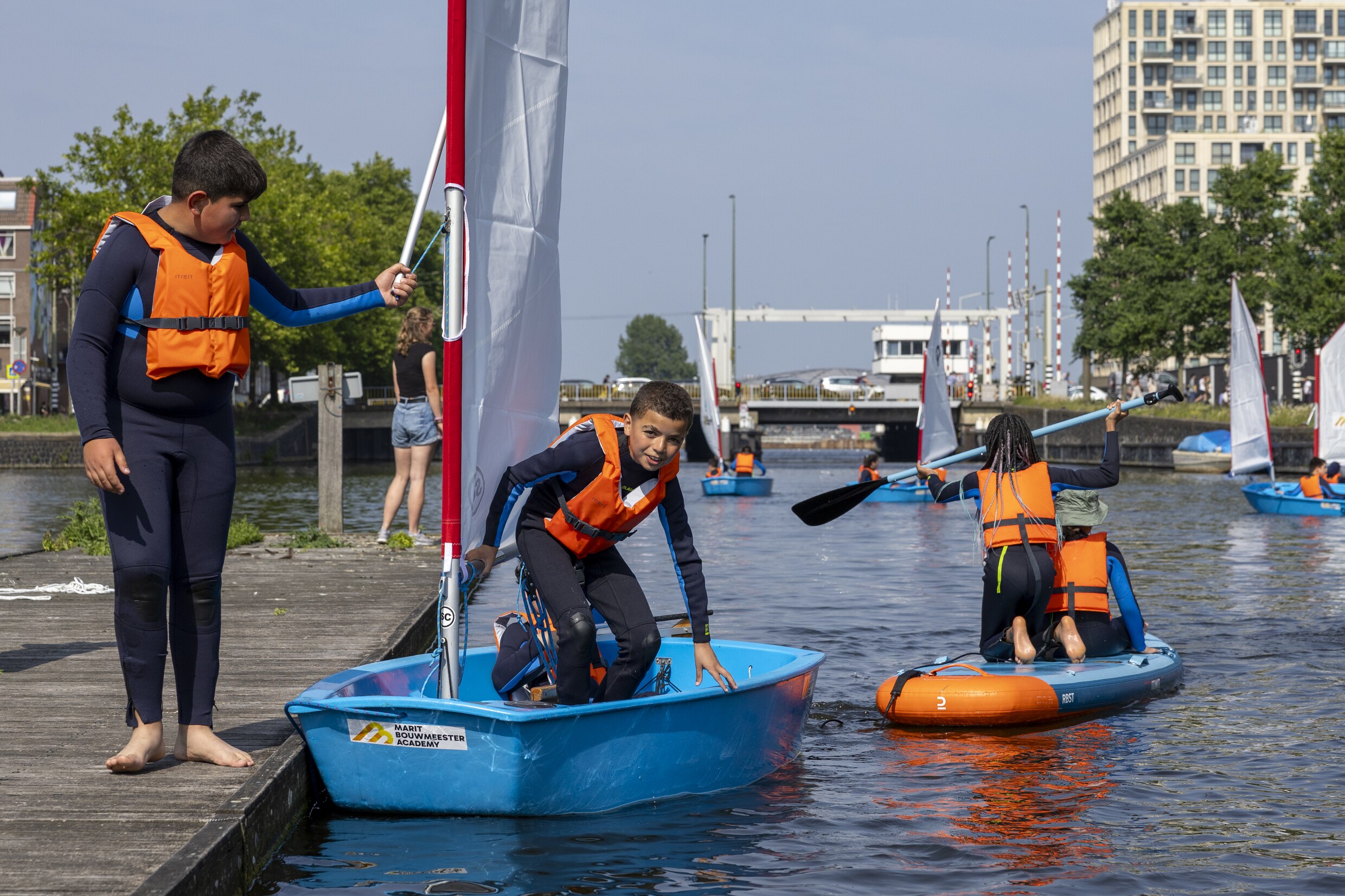 Marit Bouwmeester wil de elitaire zeilsport voor ieder kind ...