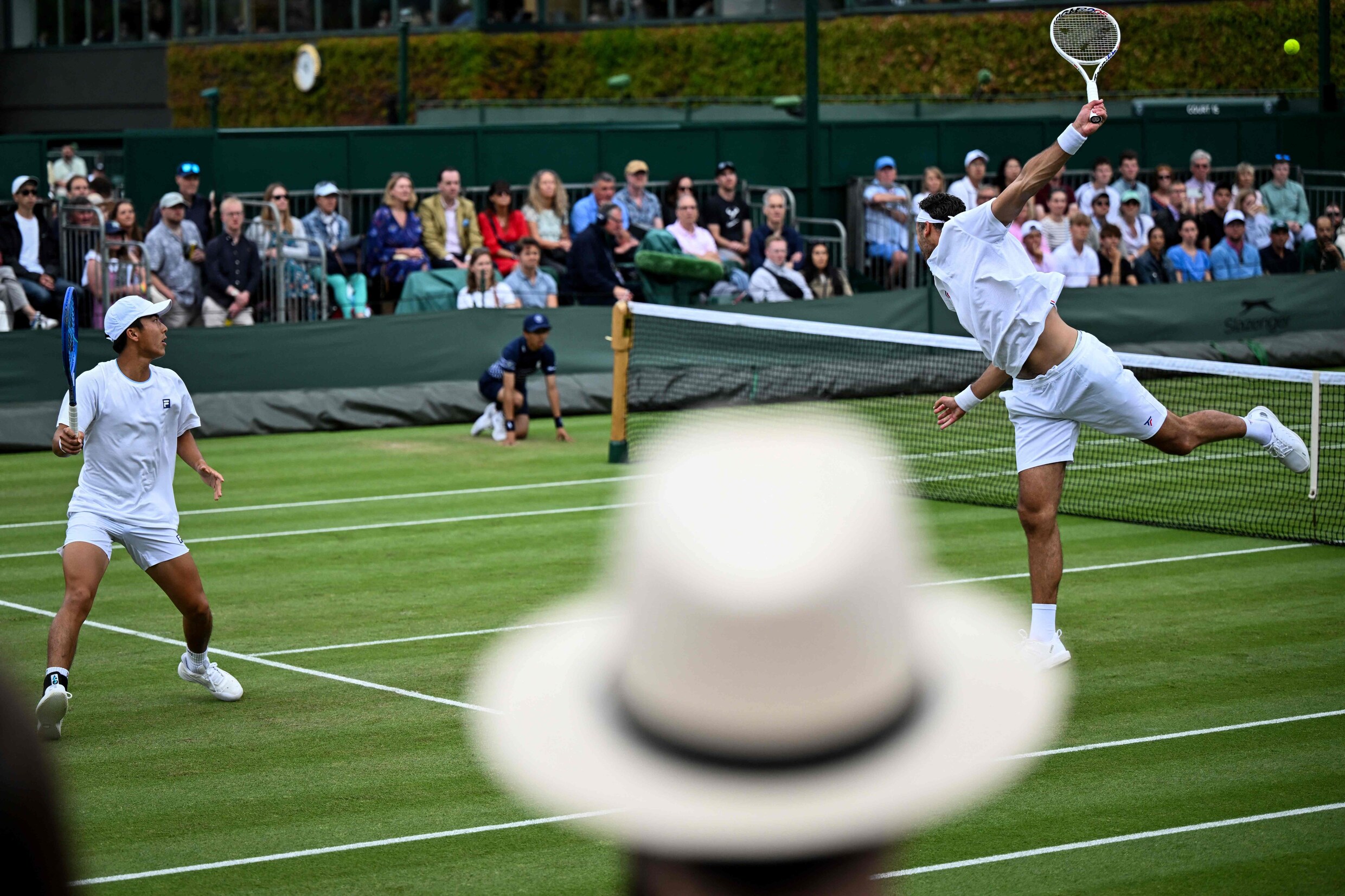 De Nederlandse ‘lefties’ stunten op Wimbledon | Trouw