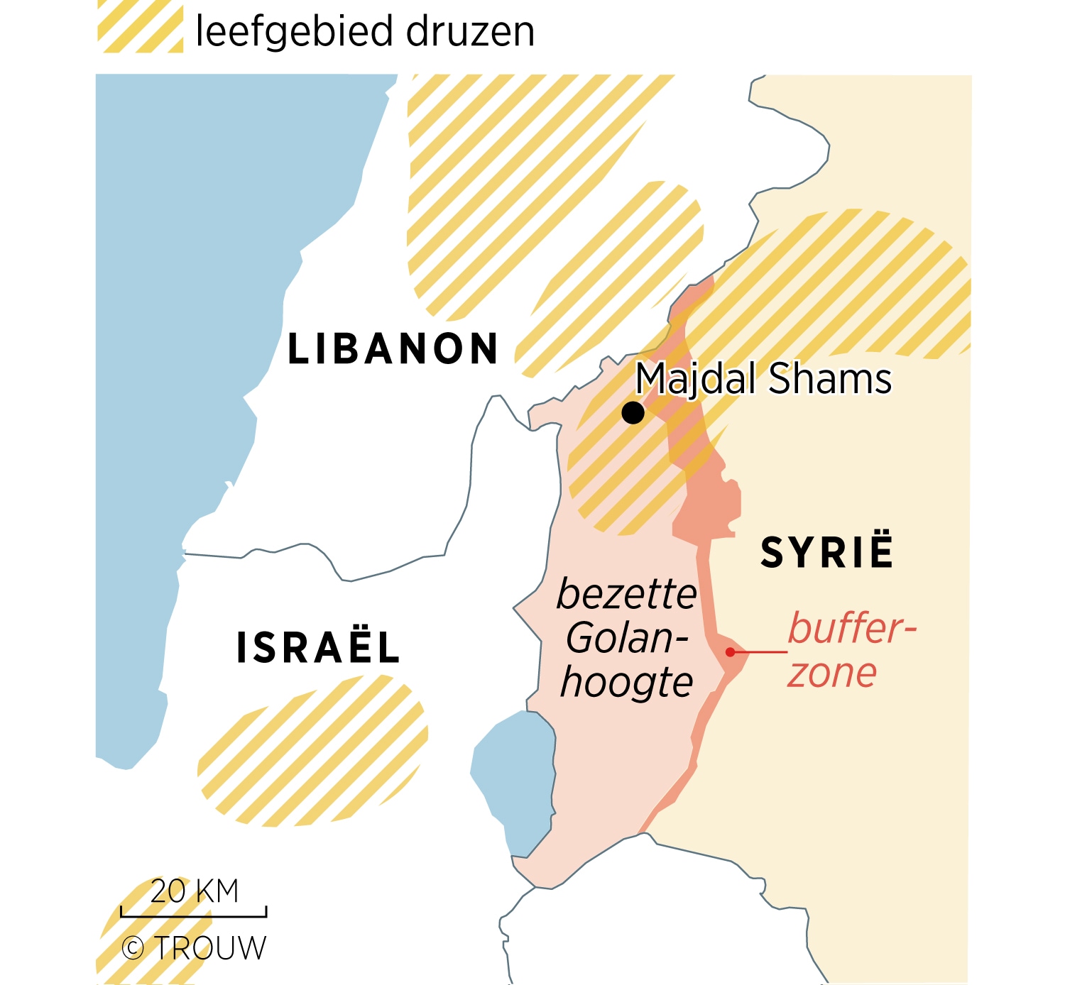 Loyaal aan Syrië, maar veiliger in Israël: op de bezette Golanhoogte ...