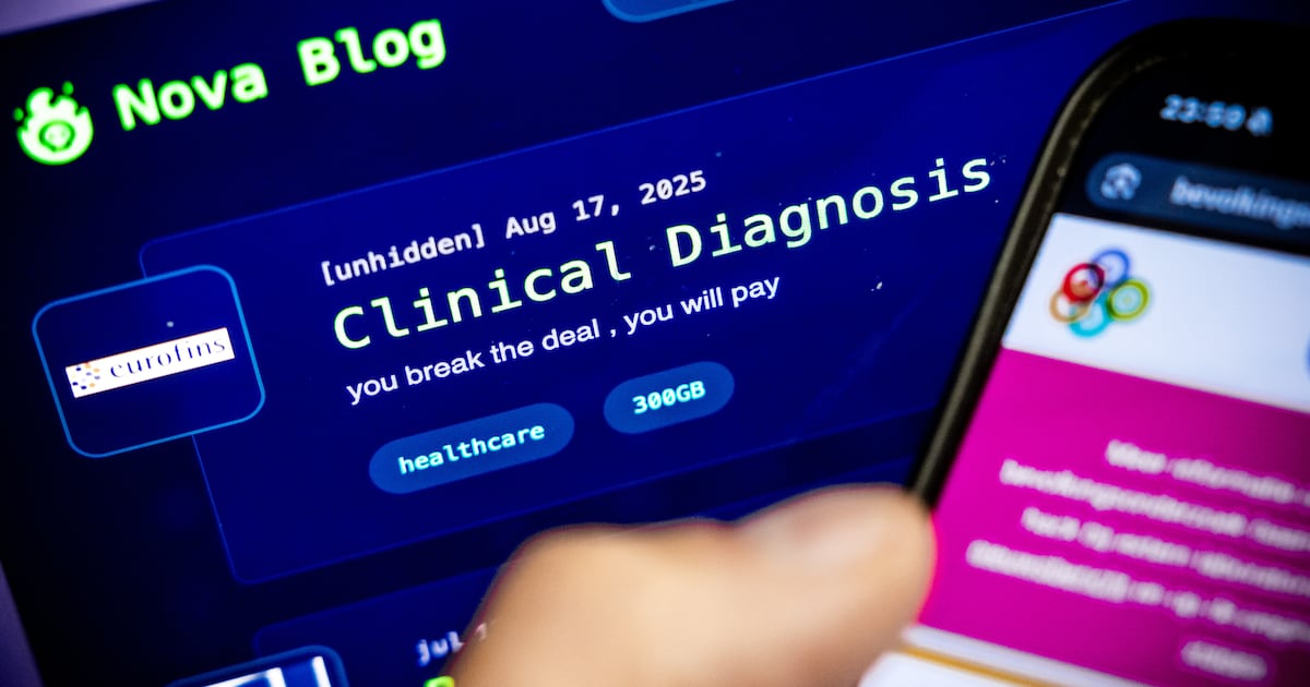 Datalek bij Clinical Diagnostics is nog groter dan gedacht: mogelijk 850.000 slachtoffers | Trouw