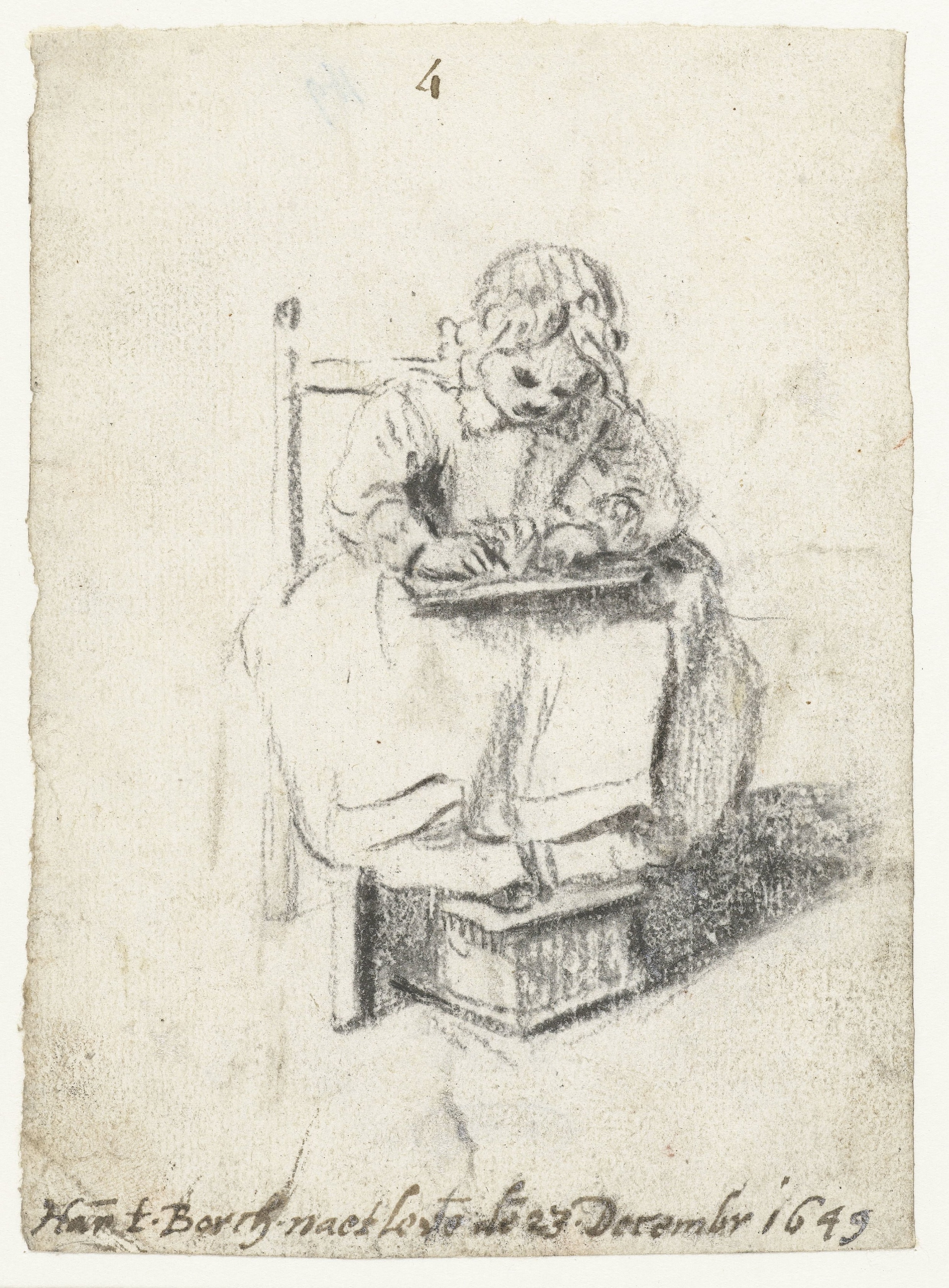 Het succes van Gerard ter Borch was voor zijn getalenteerde zussen niet ...