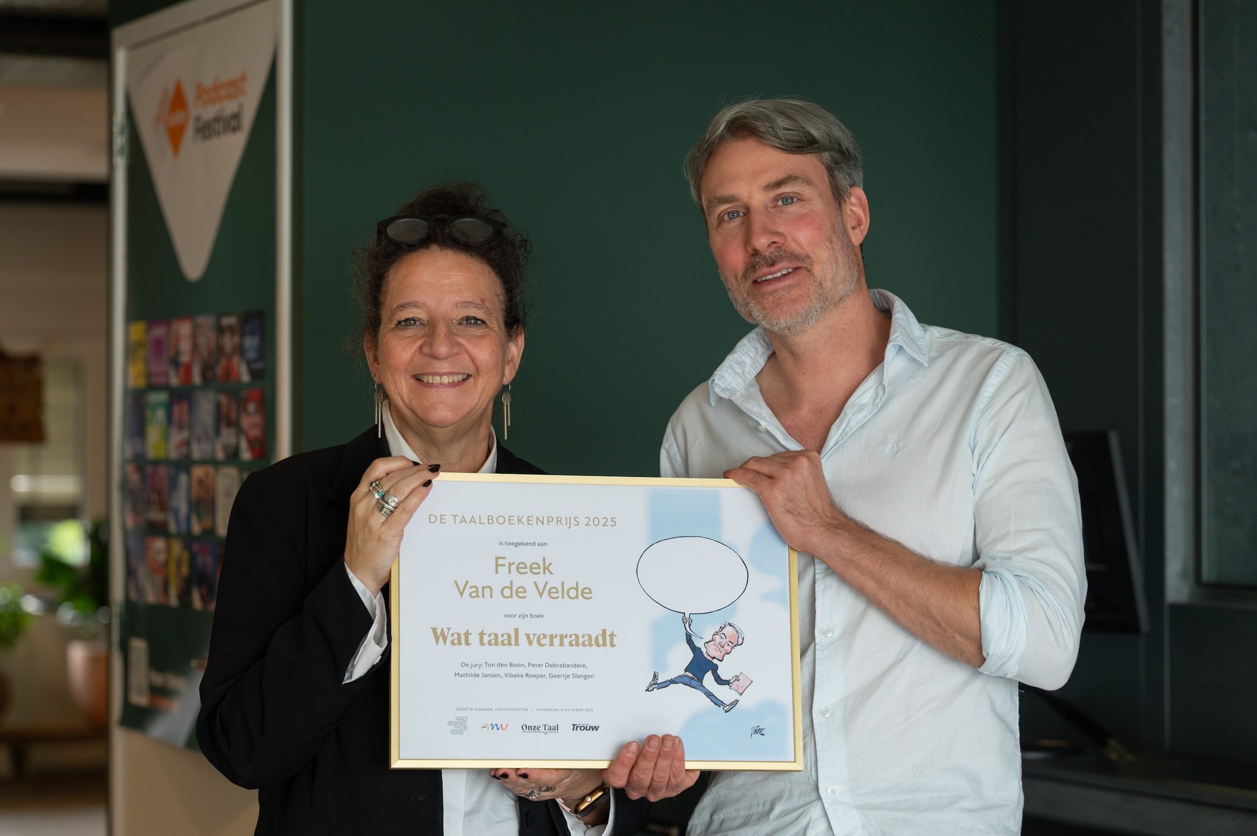 Taalboekenprijs-winnaar Freek Van de Velde poetst het imago van ...
