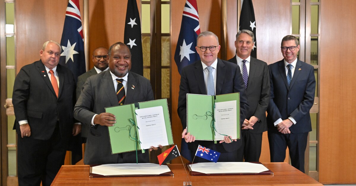Australië en China dingen om gunst eilandstaten zoals Papoea-Nieuw ...