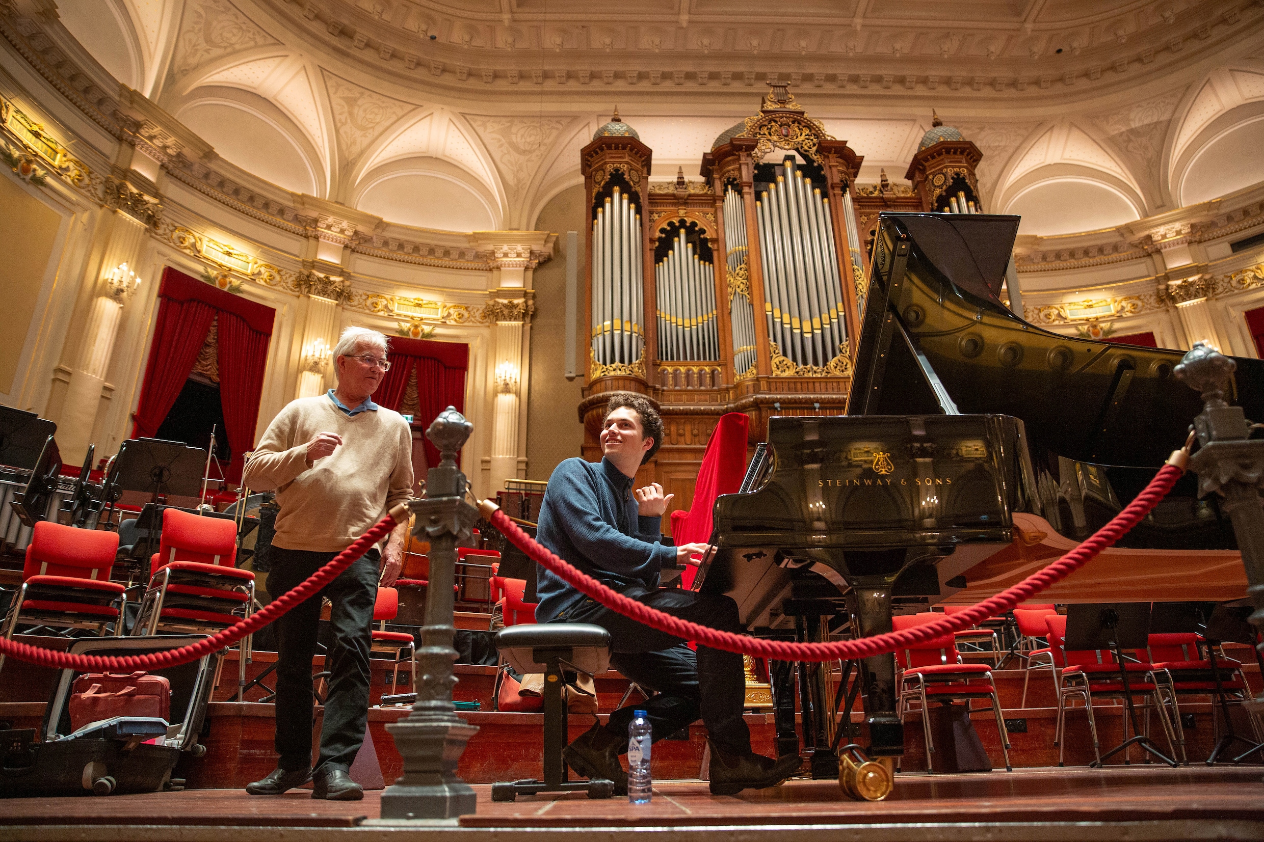 Pianist Nikola Meeuwsen: ‘Als jongetje fantaseerde ik dat ik hier zelf ...