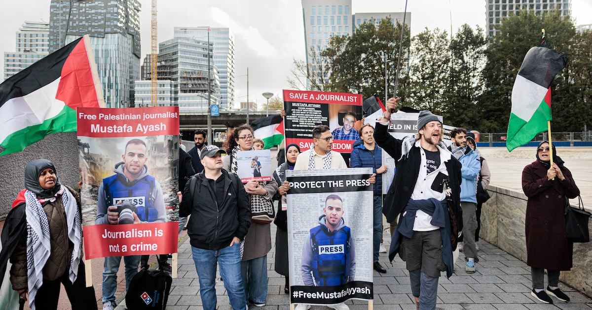 Palestijnse journalist Mustafa Ayash vecht overlevering naar Oostenrijk ...