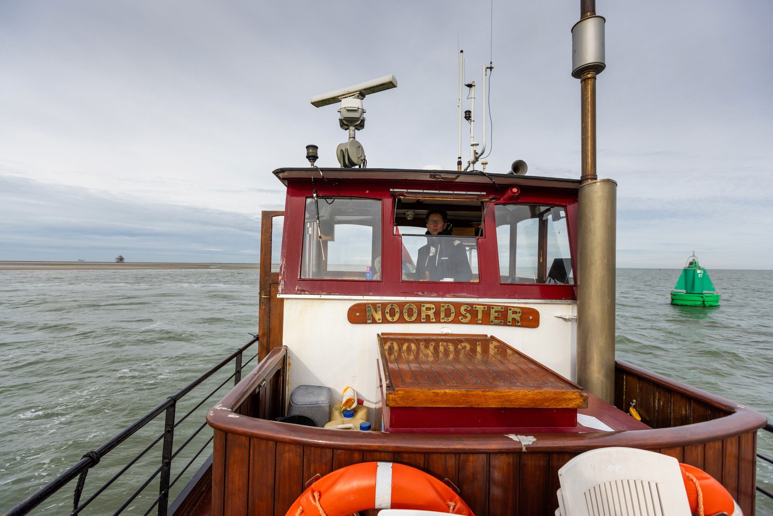 Na 44 jaar stopt het enige schip dat bezoekers naar Rottumeroog bracht ...