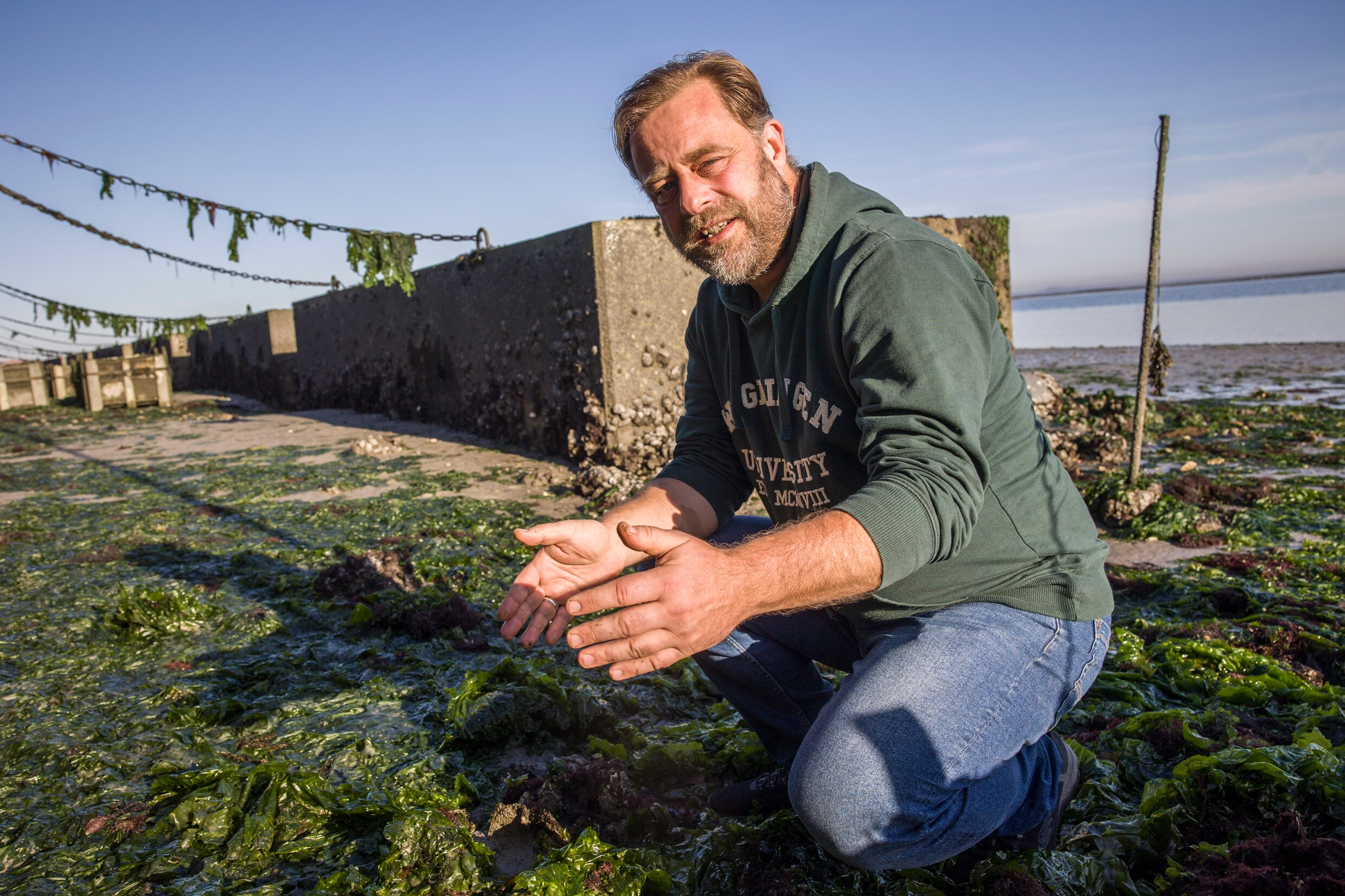 Dit oestervriendelijke alternatief voor beton geeft juist een beetje ...