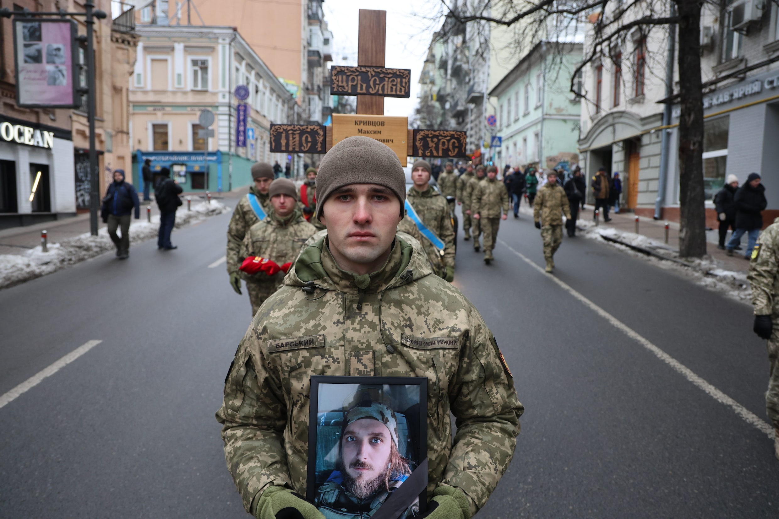 Oekraïense oorlogsdichter Maksym Kryvtsov: ‘Blijf hier weg, hier is ...