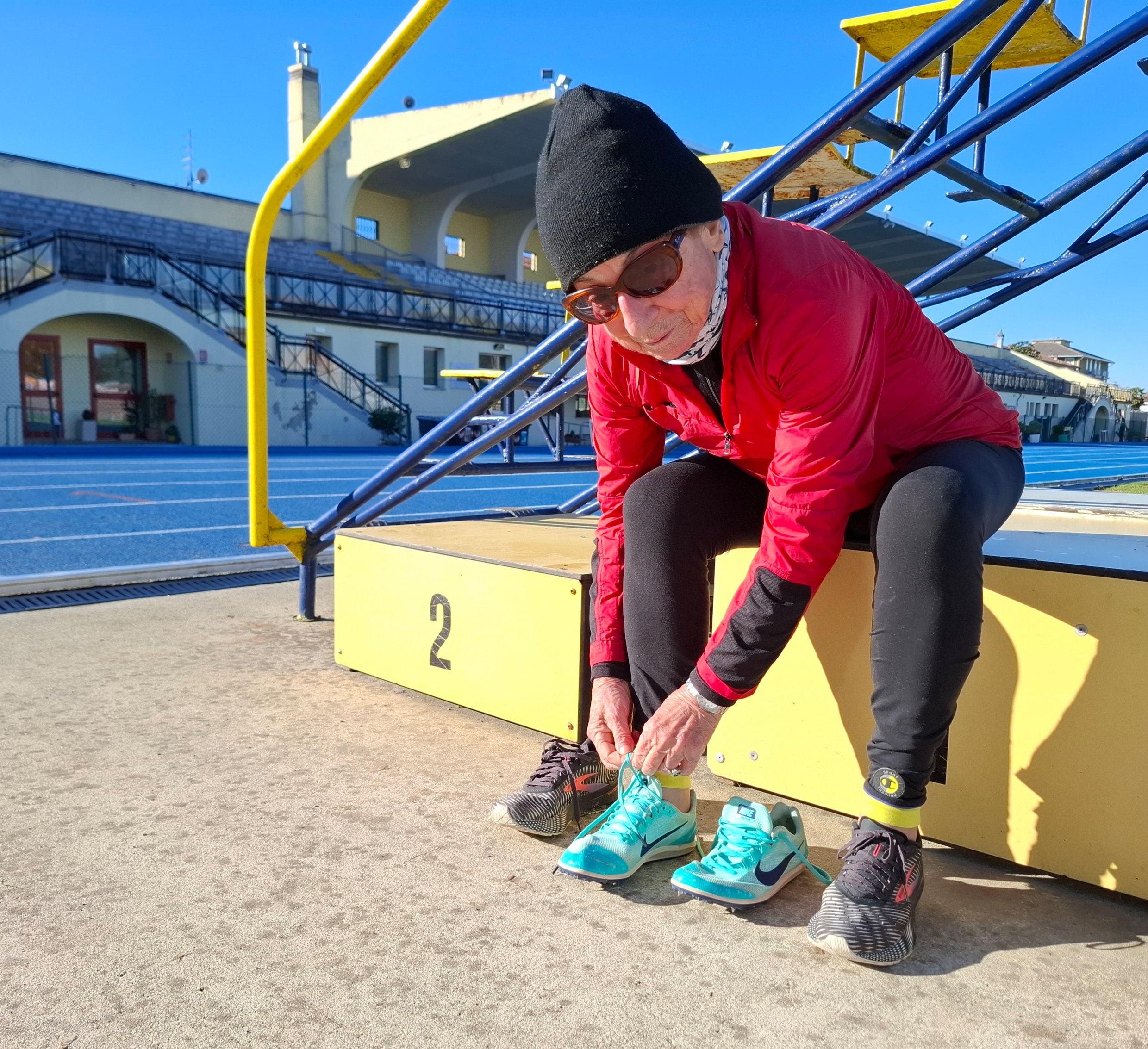 Sprinter Emma Mazzenga (92) stelt wetenschappers voor een raadsel. Hoe ...