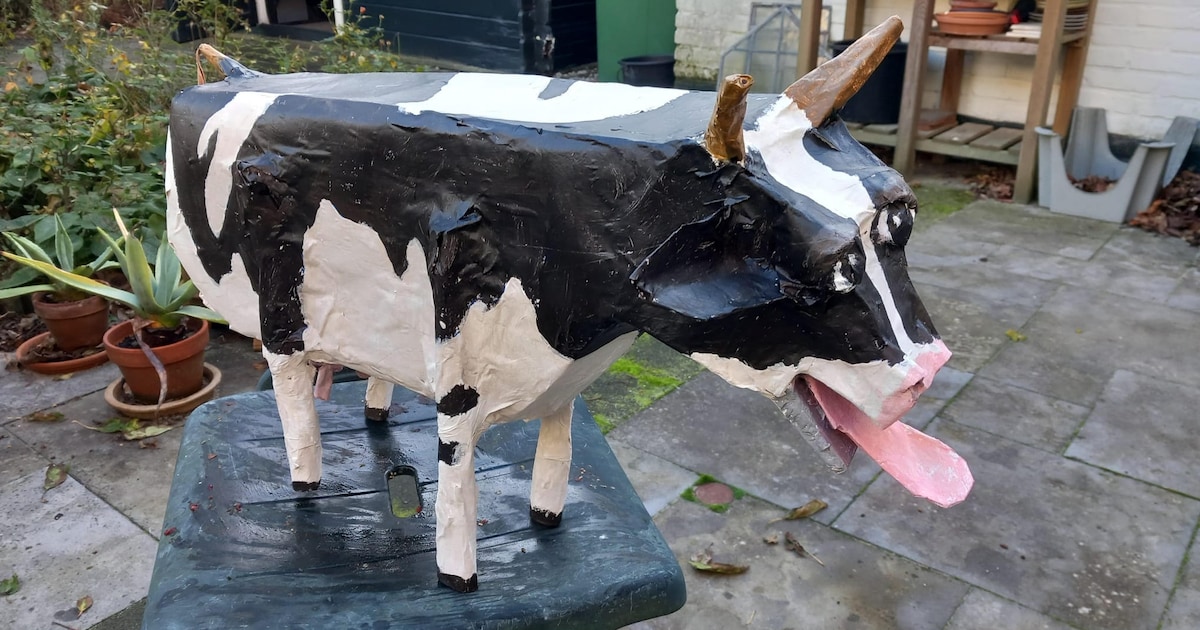 Deze Trouw-lezers deelden hun beste papier-maché-creaties. ‘Klodders ...