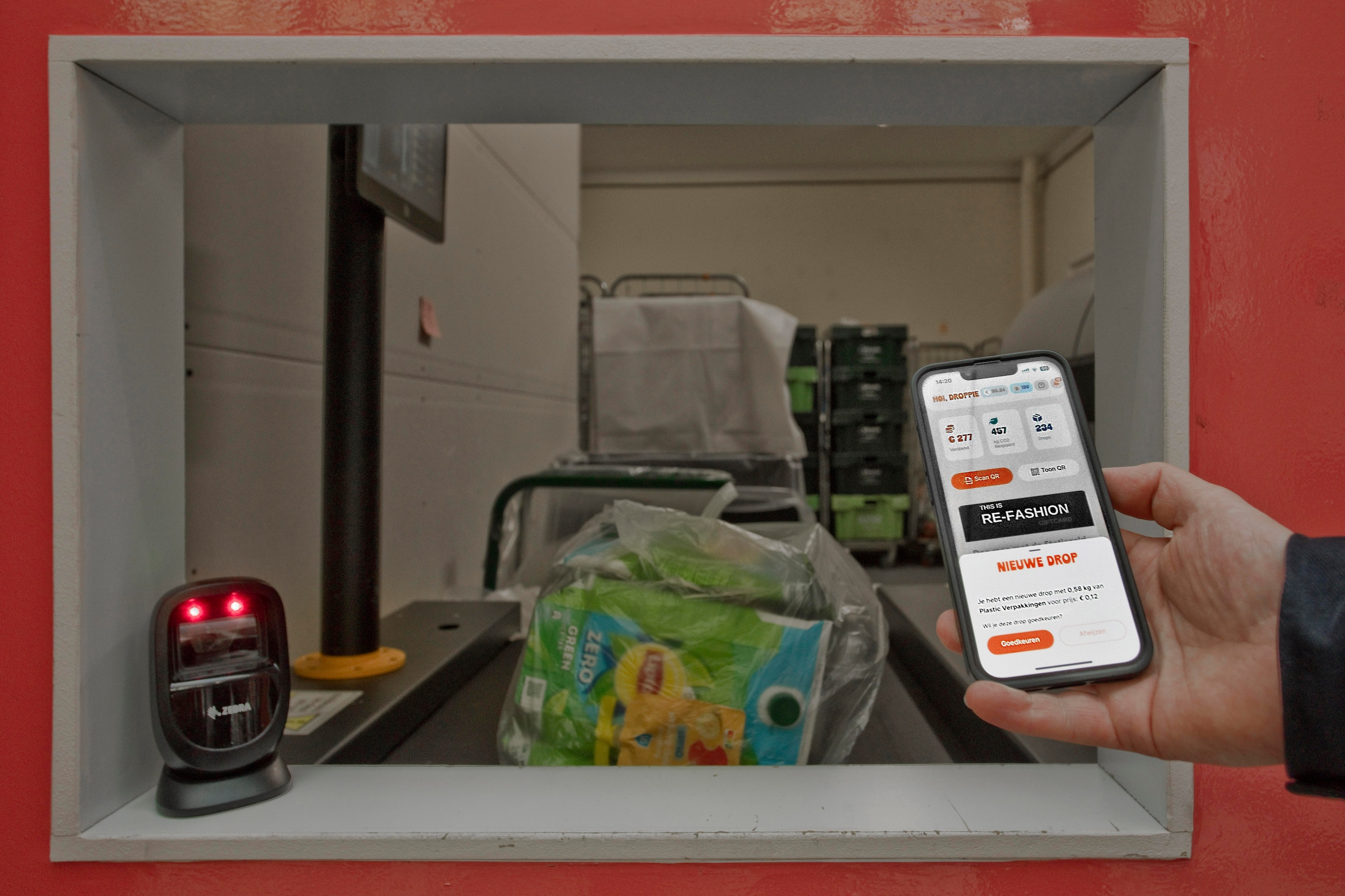 Dankzij Droppie komt de inzameling van blikjes en flesjes misschien ...