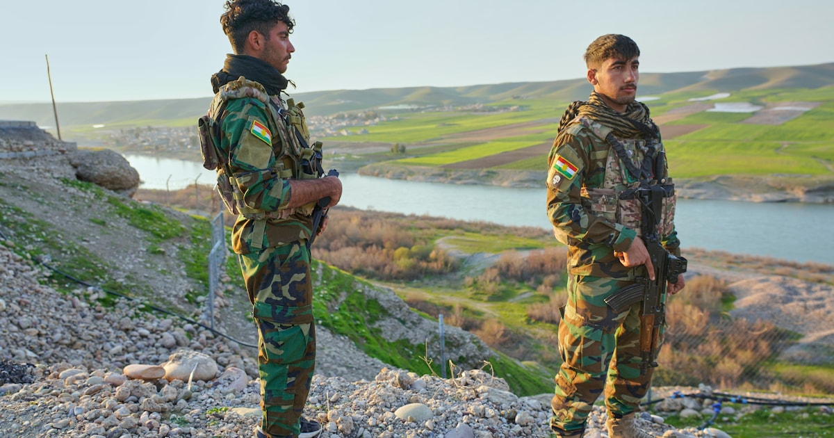 Koerdische strijders kunnen militair niet veel aanrichten in Iran ...