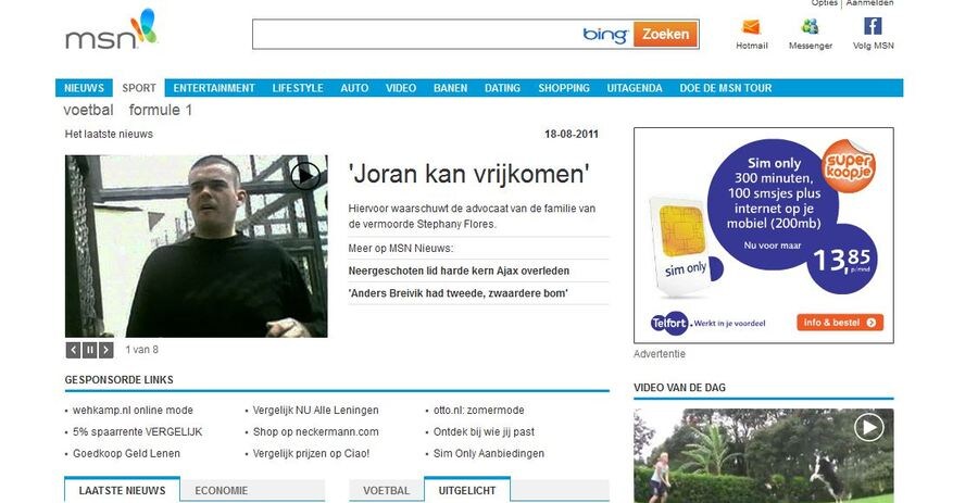 'MSN gebruikt supercookies' | Trouw
