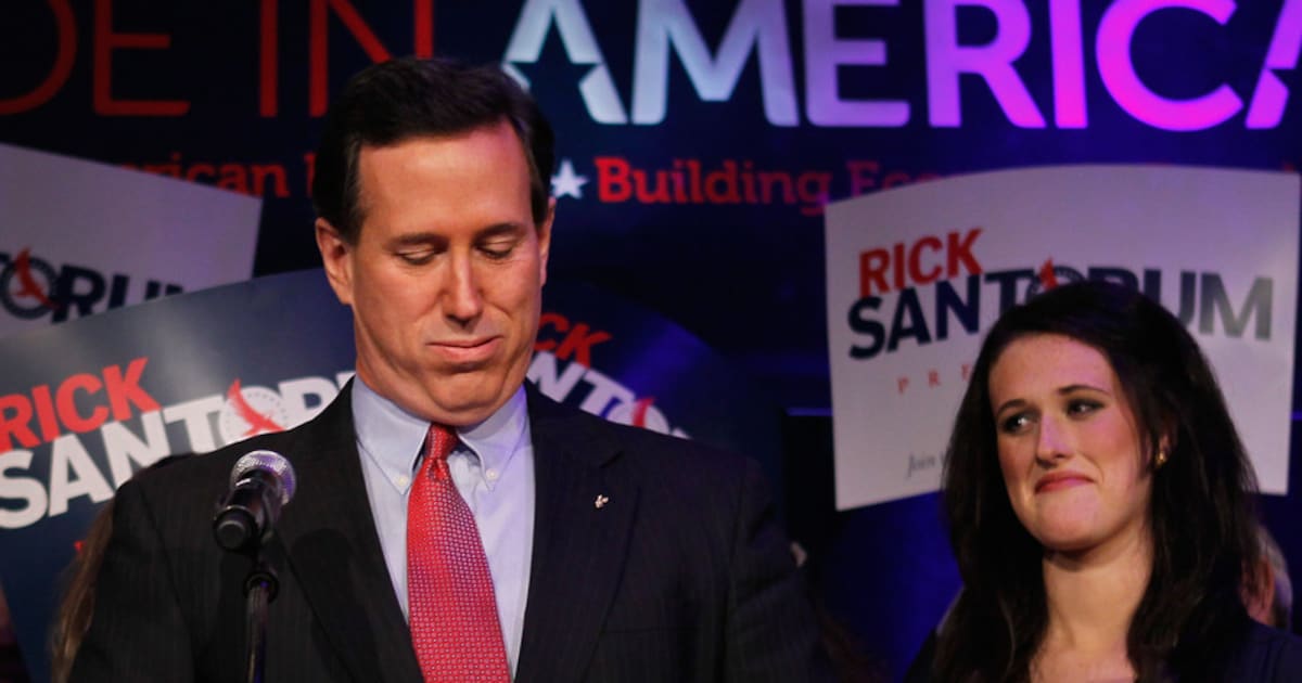 Santorum houdt vanaf nu zijn mond over euthanasie | Trouw