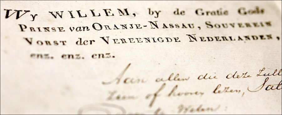 Originele grondwet uit 1848 tentoongesteld | Trouw