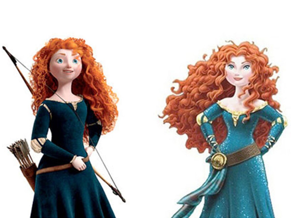 Verdraaide Disney Prinses Fan Art