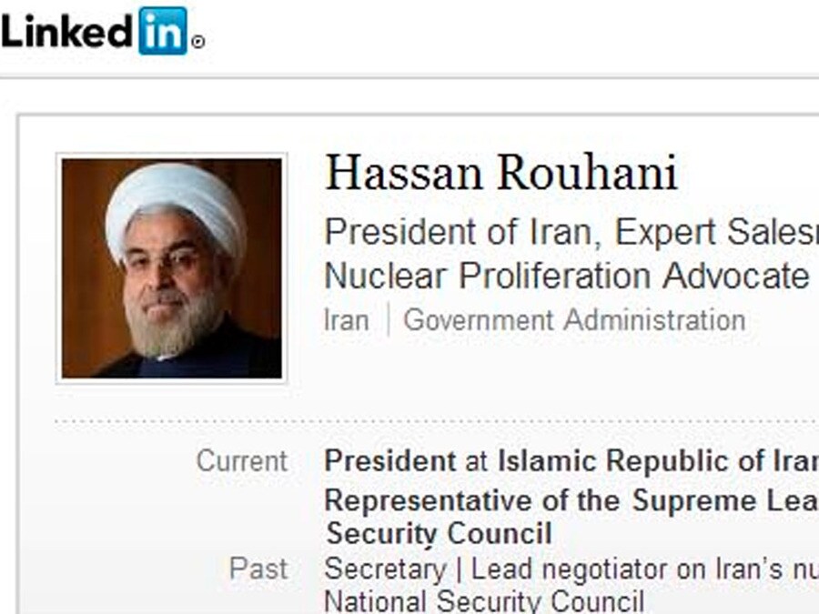 Israël bespot president Iran met neppagina op LinkedIn | Trouw