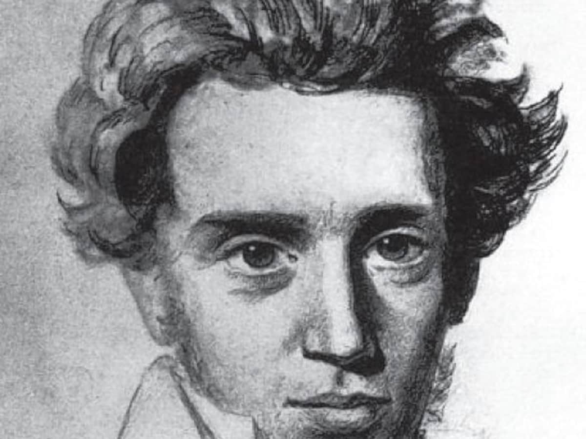 Soren Kierkegaard Portrett Soren Kierkegaard (1813 1855) #8 Yoga Mat