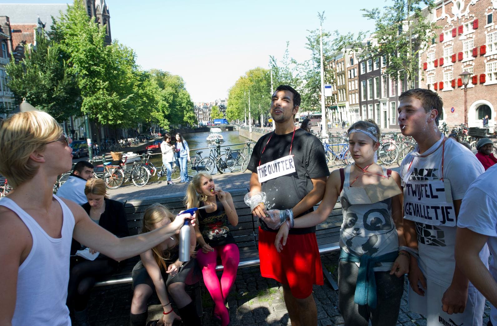 Studenten malen niet om ontgroening | Trouw