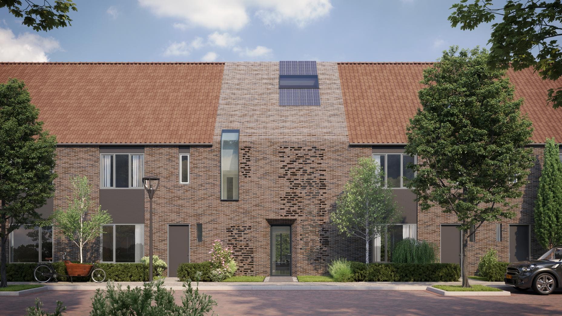 De doorzonwoning is passé. Het is nu tijd voor een 'rijtjeskasteel' | Trouw