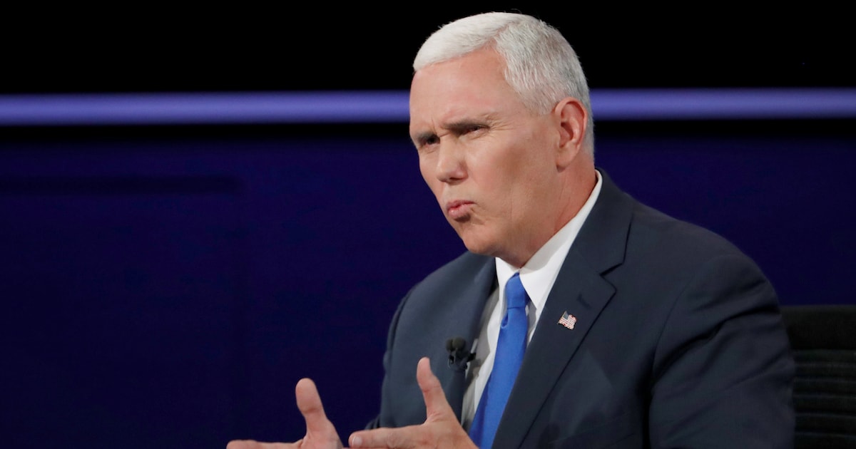 Mike Pence verstuurde zelf ook onveilige e-mails | Trouw